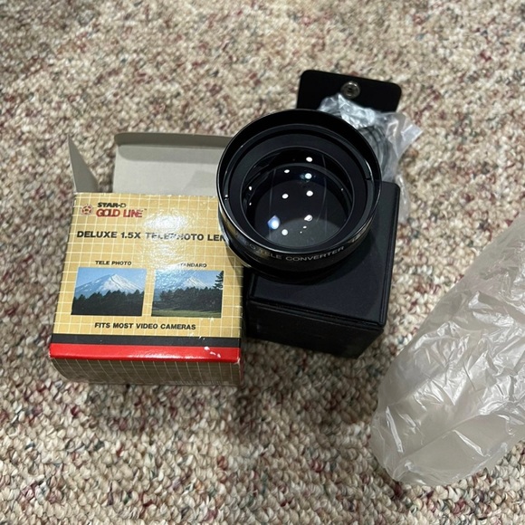 Cameras, Photo & Video | Vintage Deluxe 15x Telephoto Video Lens | Poshmark